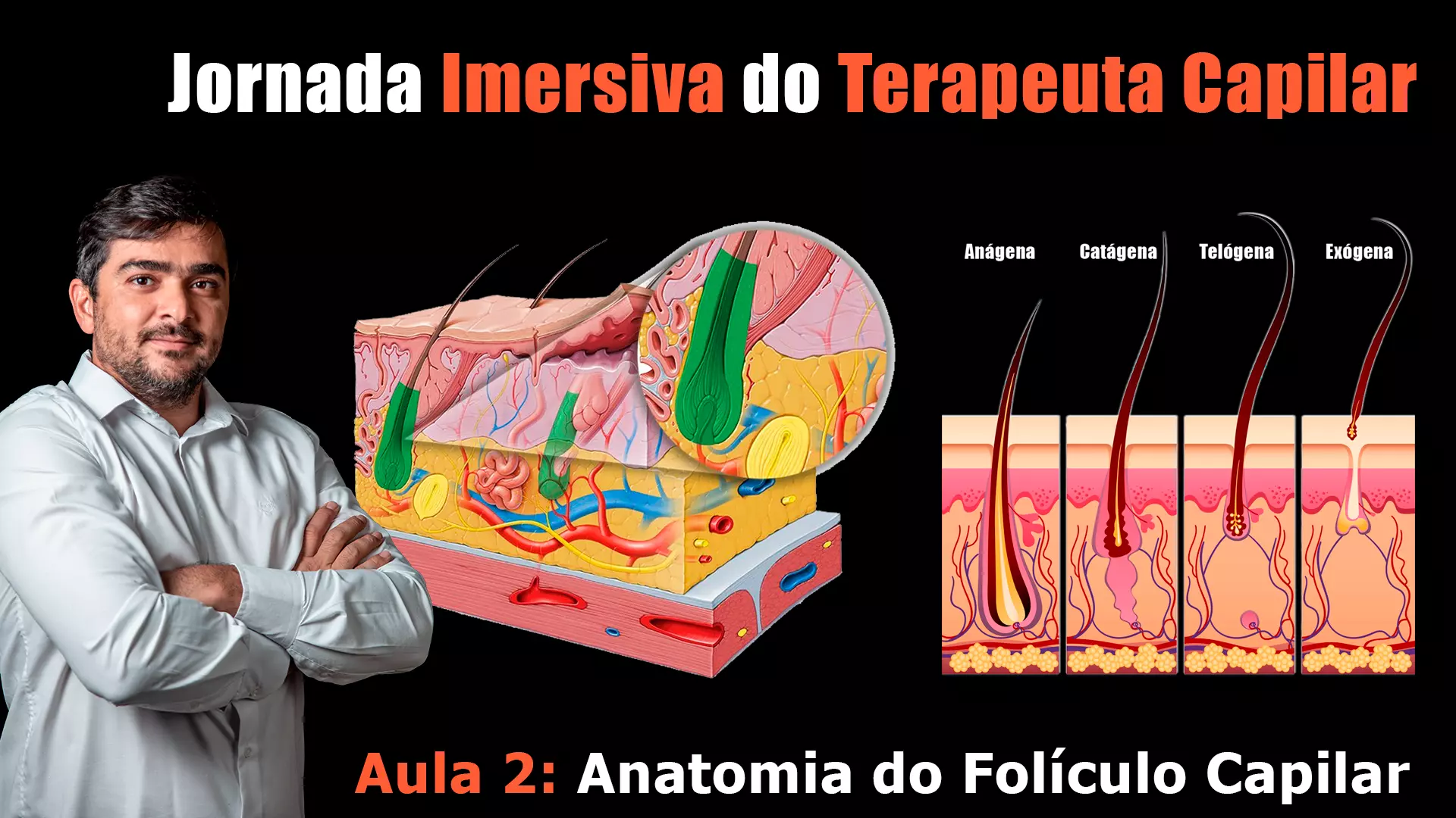 Aula 2 - Anatomia do Folículo Capilar - Instituto Terapia Capilar